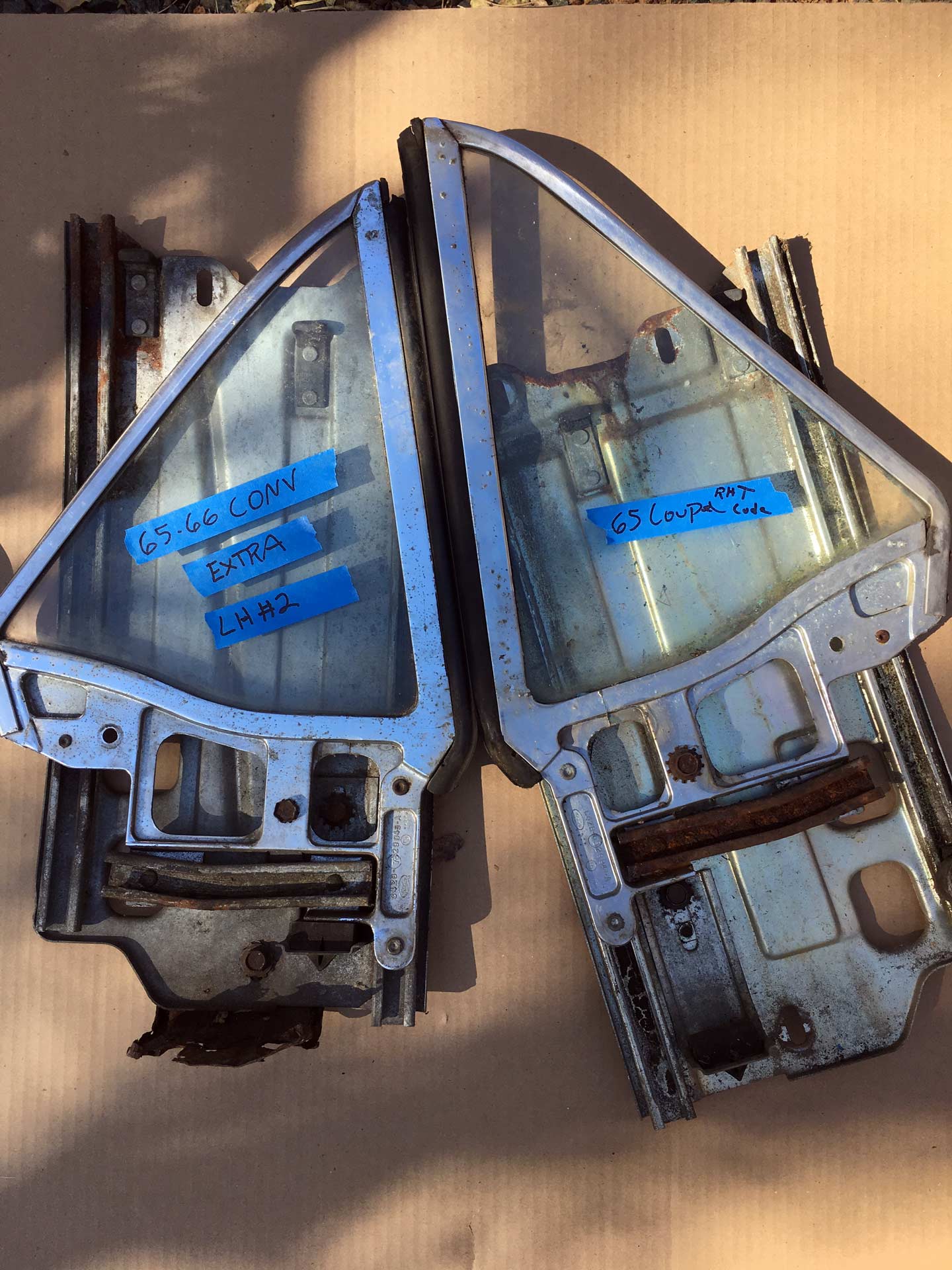 65-66 Quarter Windows | Vintage Mustang Forums