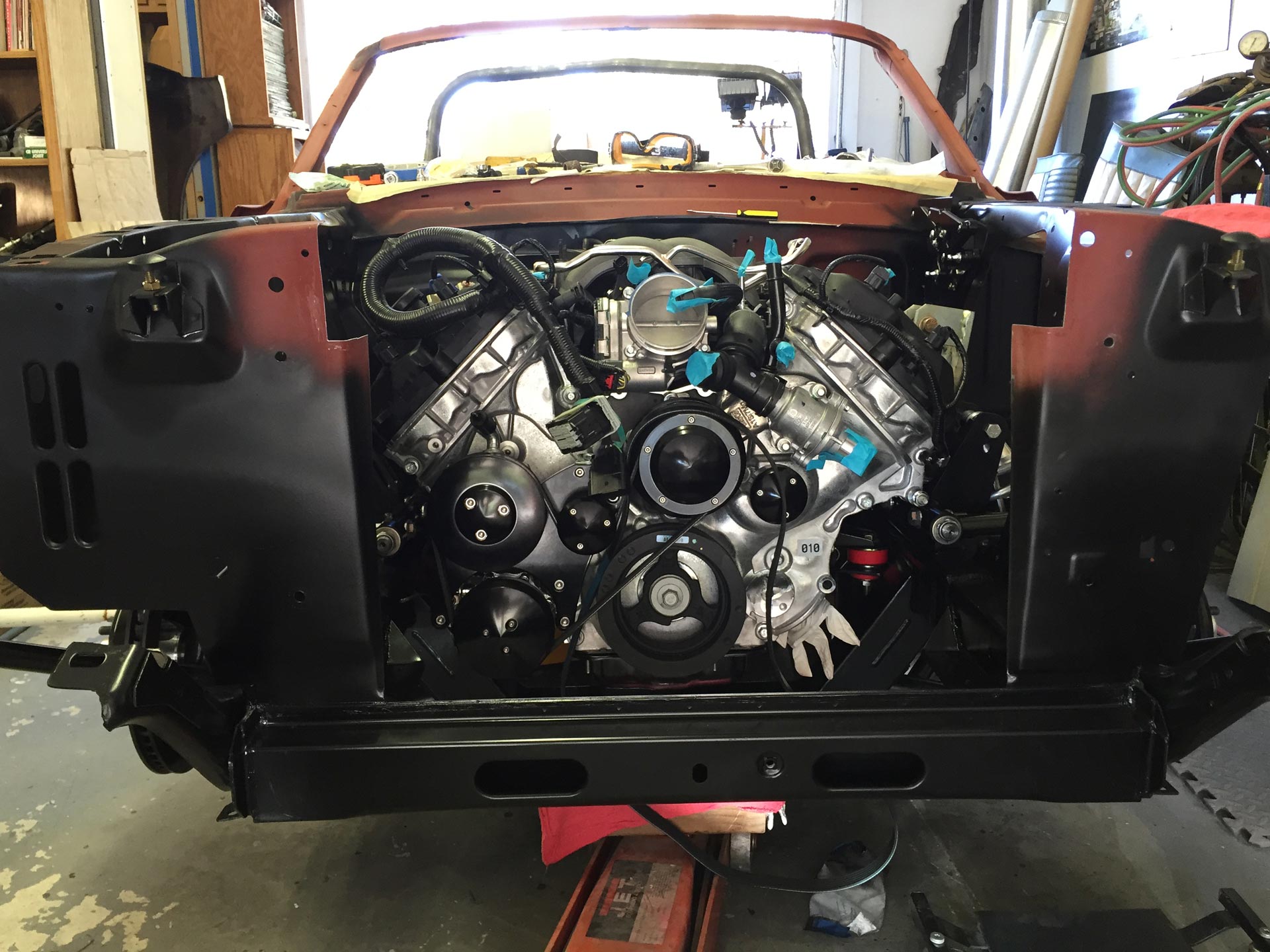 1966 Mustang Convertible Restomod Coyote Build | Page 3 | Vintage ...