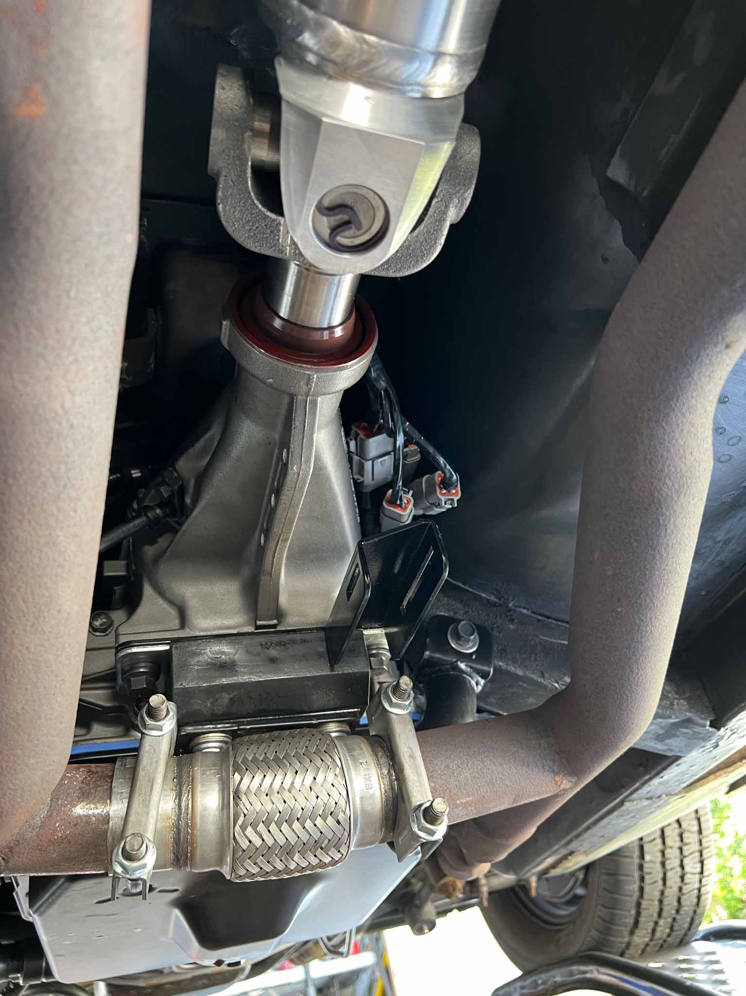 My Extensive 4R70W swap and conversion guide into a 1965 Mustang ...